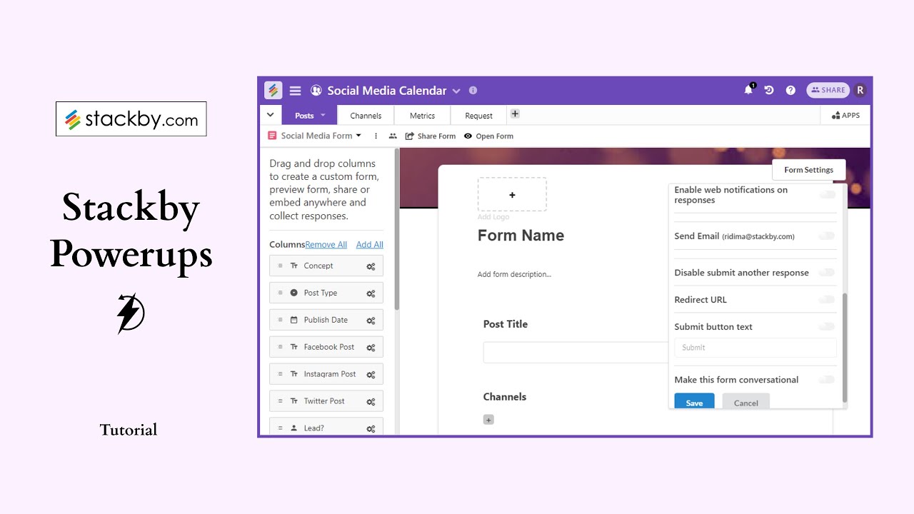 Stackby Tutorial Part 4 - Stackby Powerups | No-code database