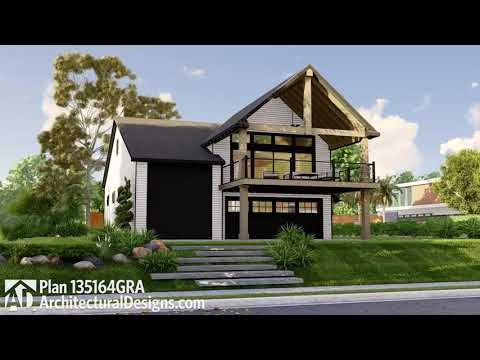 Craftsman Garage Apartment Plan 135164GRA with an RV Bay