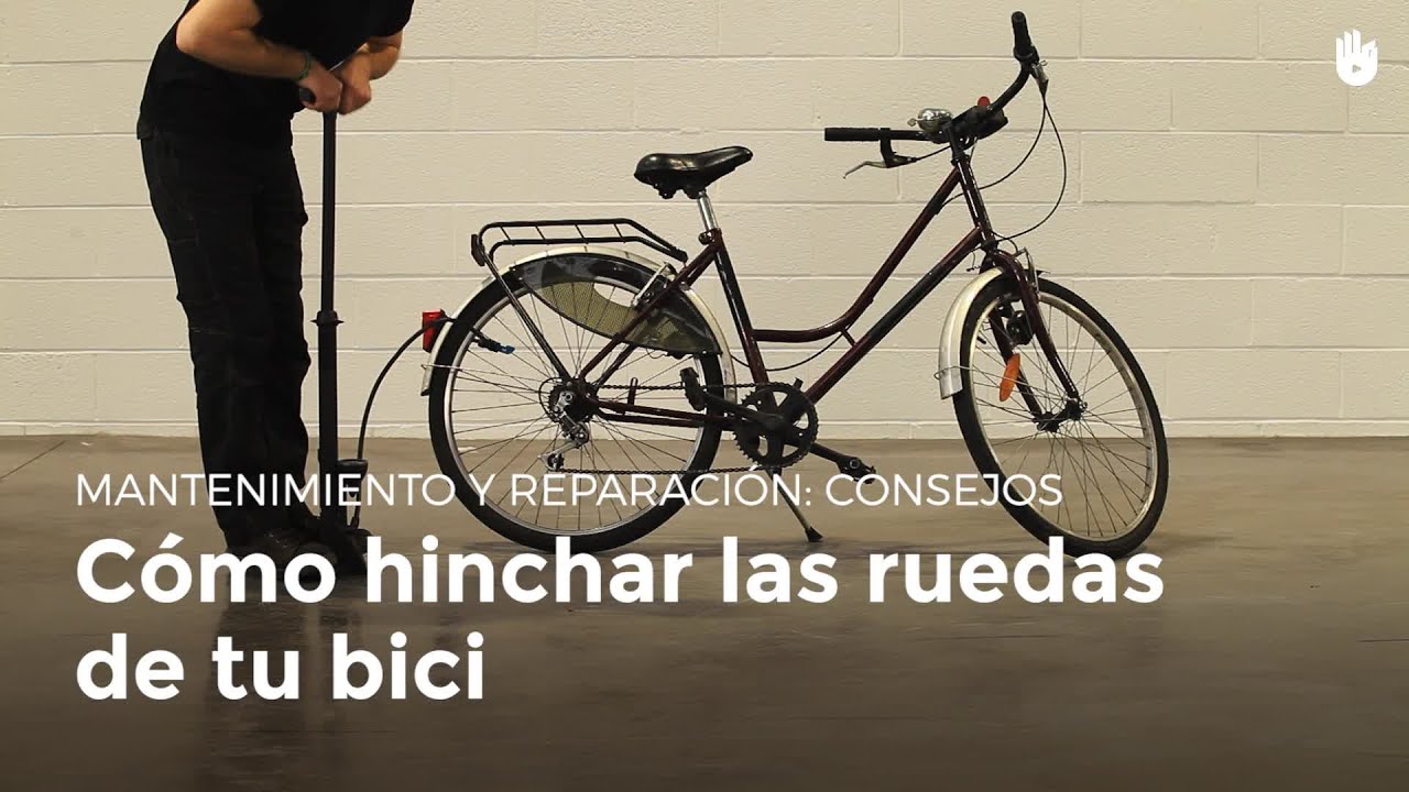 Cómo hinchar las ruedas - Repara tu bicicleta | Sikana