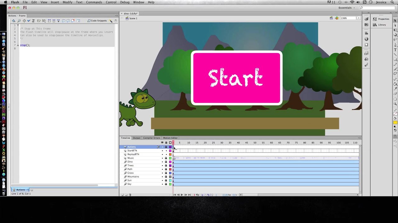 Adobe Flash - Introduction to ActionScript 3.0
