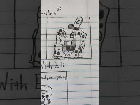 Old SpongeBob was so unhinged #spongebob #remix #spongebobsquarepants #music #drawing #art #reels