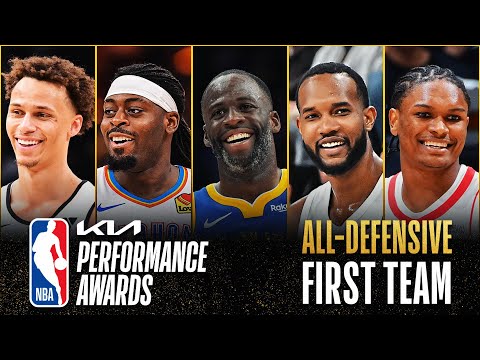 The BEST Of The 2024-25 Kia NBA All-Defense First Team!