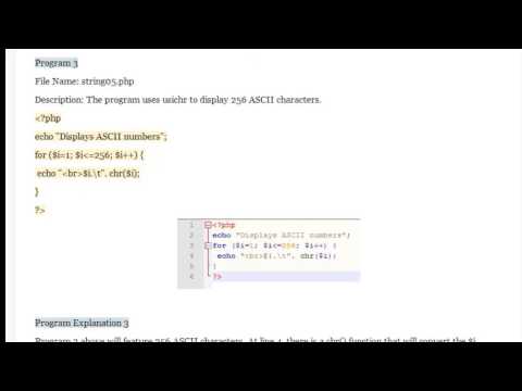 String Functions in PHP With Example