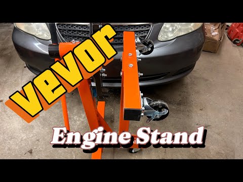 Folding Engine Stand Vevor #sbc #diymechanic #enginestand