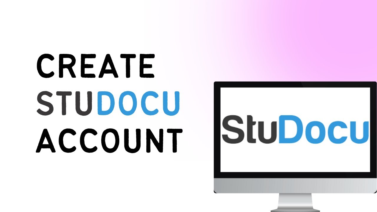 How To Create StuDocu Account