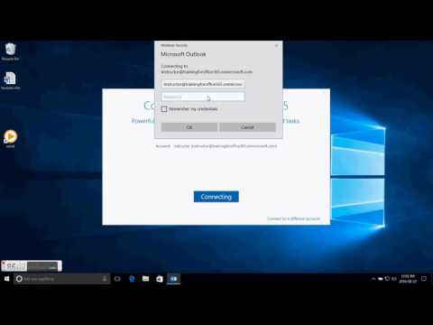 Install Email from Office 365 on Outlook 2016