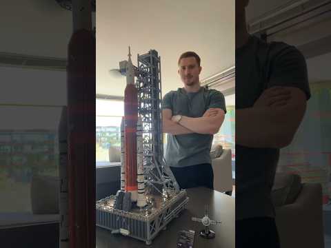Building the NASA Artemis Lego Set! #lego #space #shopping #mall #asmr #asmrsounds