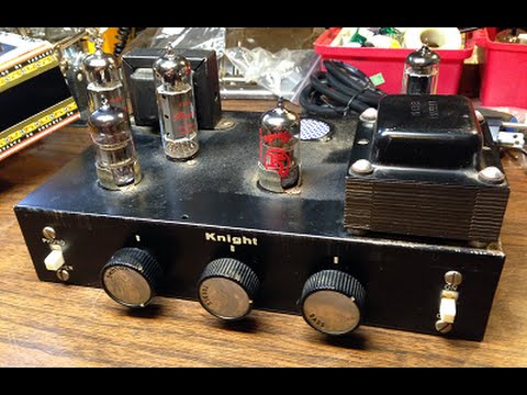 Knight KM15 Guitar Amplifier handwired point-to-point tube | Reverb
