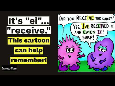 How to Remember the Spelling of "Receive"