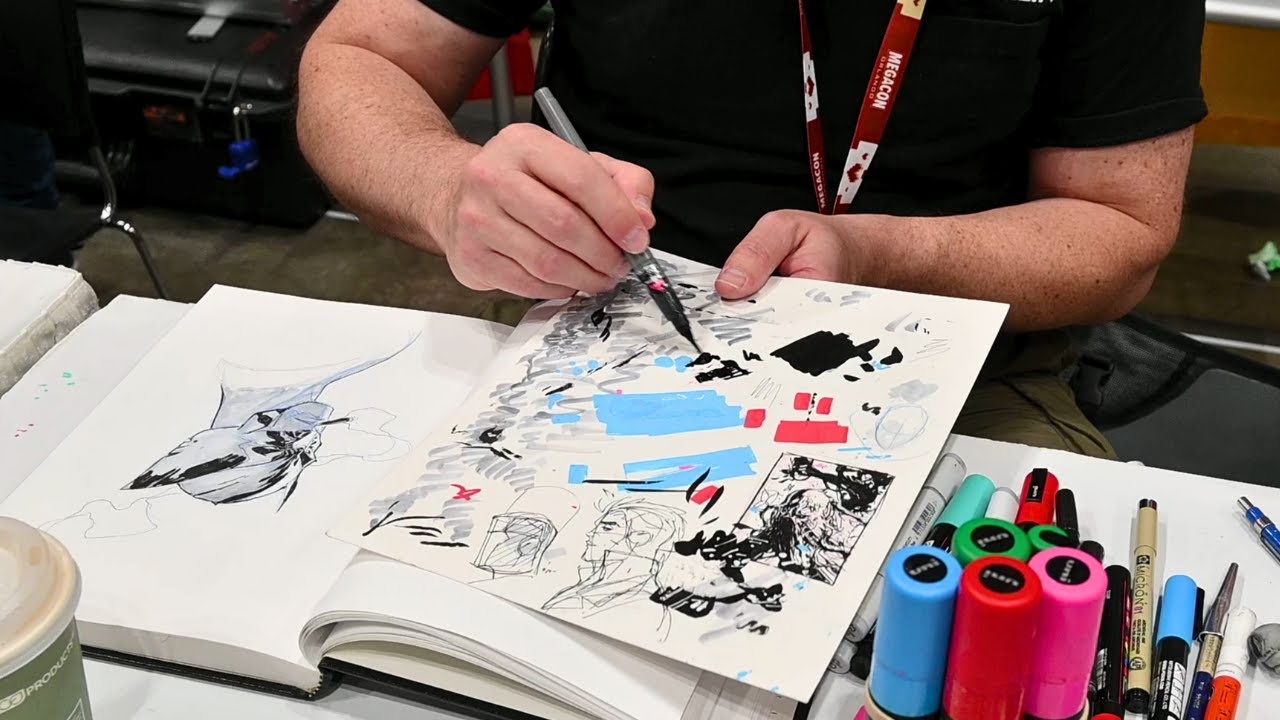 Famous Artists Create Mind Blowing Illustrations for Die Hard Fans at MEGACON 2025