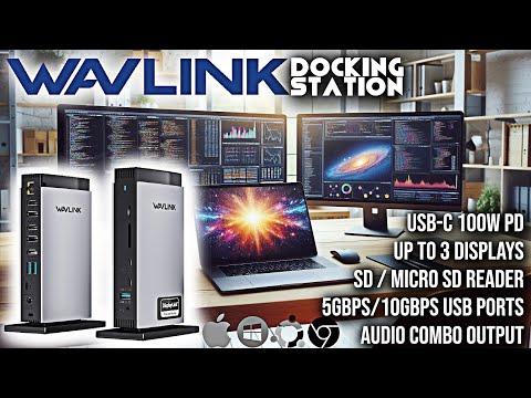 Why Every Laptop Needs This 15-in-1 Docking Station - #WAVLINK 15in1 #feed #youtube #tech