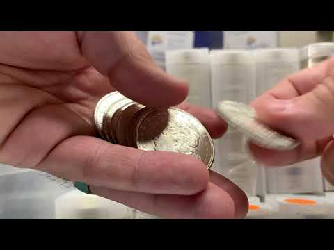 1921 Silver Morgan Dollar Brilliant Uncirculated Featured Coin Video