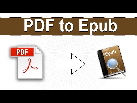How to Convert PDF to Kindle EPUB Book Format Free