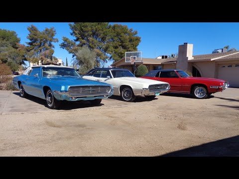 T Bird Watching! 1967 1968 1969 Ford Thunderbird Red White Blue on My Car Story with Lou Costabile