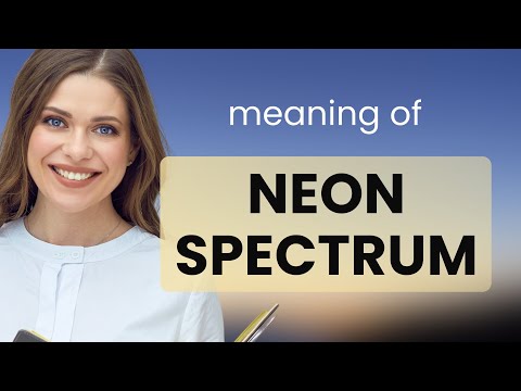 Unraveling the 'Neon Spectrum': A Colorful Journey in English