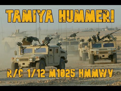 Building a 1/12 RC Tamiya M1025 HMMWV Hummer, Part 1.