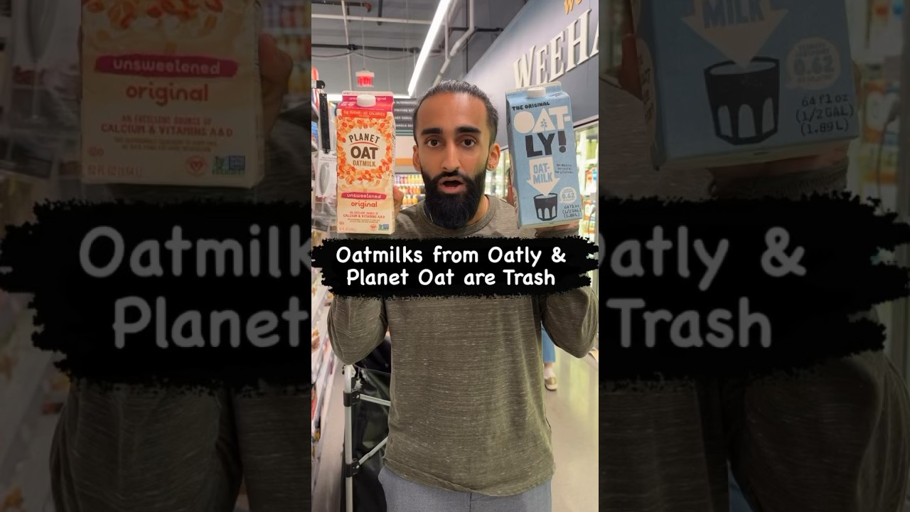Oatmilks from Oatly & Planet Oat are Trash #oatmilk #oatly #oats