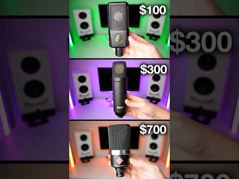 $100 vs $300 vs $700 Mic (Voiceover Test)