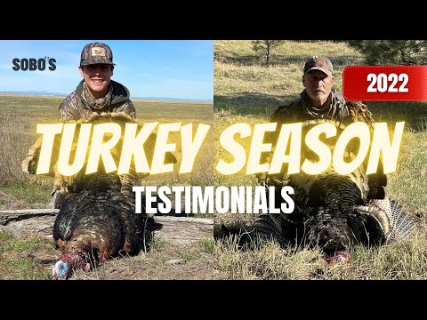 SOBO'S Video Testimonials from the 2022 South Dakota Turkey Hunting Season