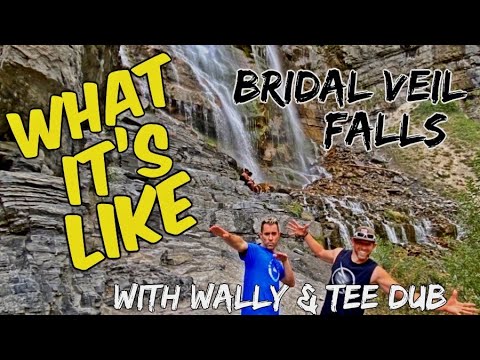 What Its Like to hike waterfall - Bridal Veil Falls - What it's Like - Where Should I Hike Tomorrow