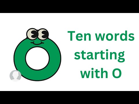 Ten words starting with O for kids