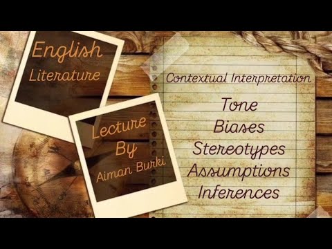Contextual Interpretation explained in Urdu Hindi