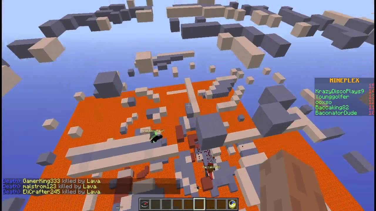 Minecraft Minigames: Runner on Mineplex w/ tagMC