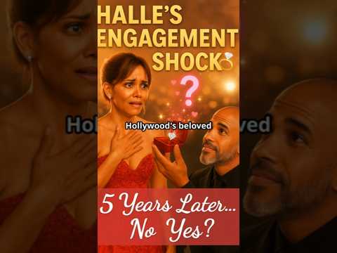 Halle Berry Almost Engaged! Van Hunt’s Proposal Still ‘On Hold’ 💍😲 | #Shorts #addisonalbum