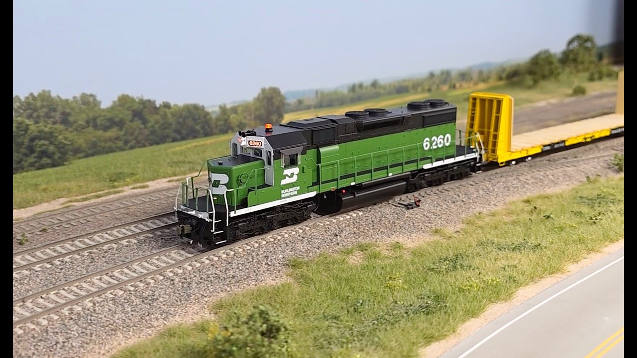 Burlington Northern EMD Showcase!