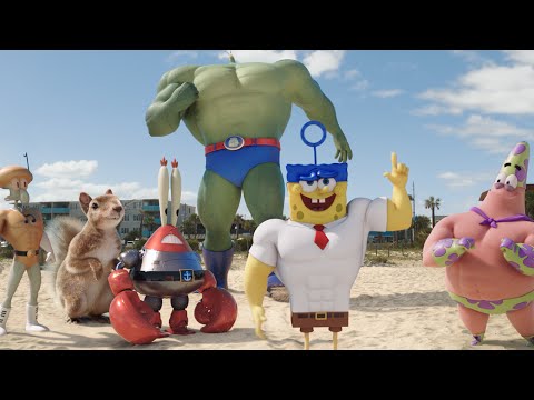Watch English Trailer Of Spongebob Sponge Out Of Water