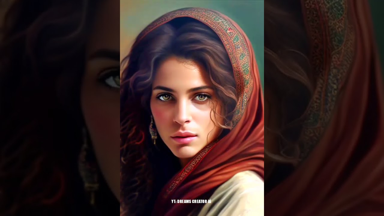 I asked AI generator to show me some beautiful women from Middle East and North Africa #ai #shorts