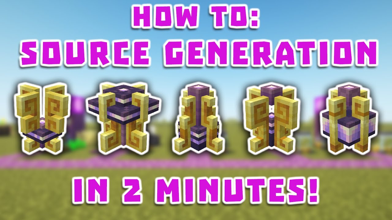 Easiest Source Generation for every Sourcelink! | Ars Nouveau Tutorial