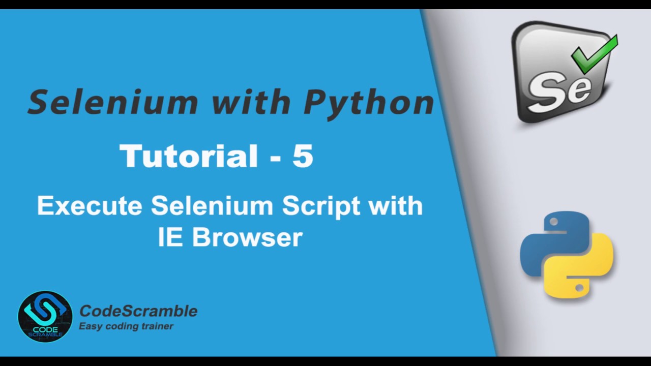 How to run Selenium Webdriver script on IE browser using IEDriverServer and how to fix error.
