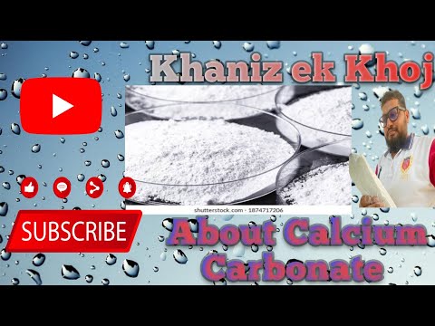 Calcium Carbonates (CaCo3).is a common found in rocks, such as limestone, marble, and chalk.