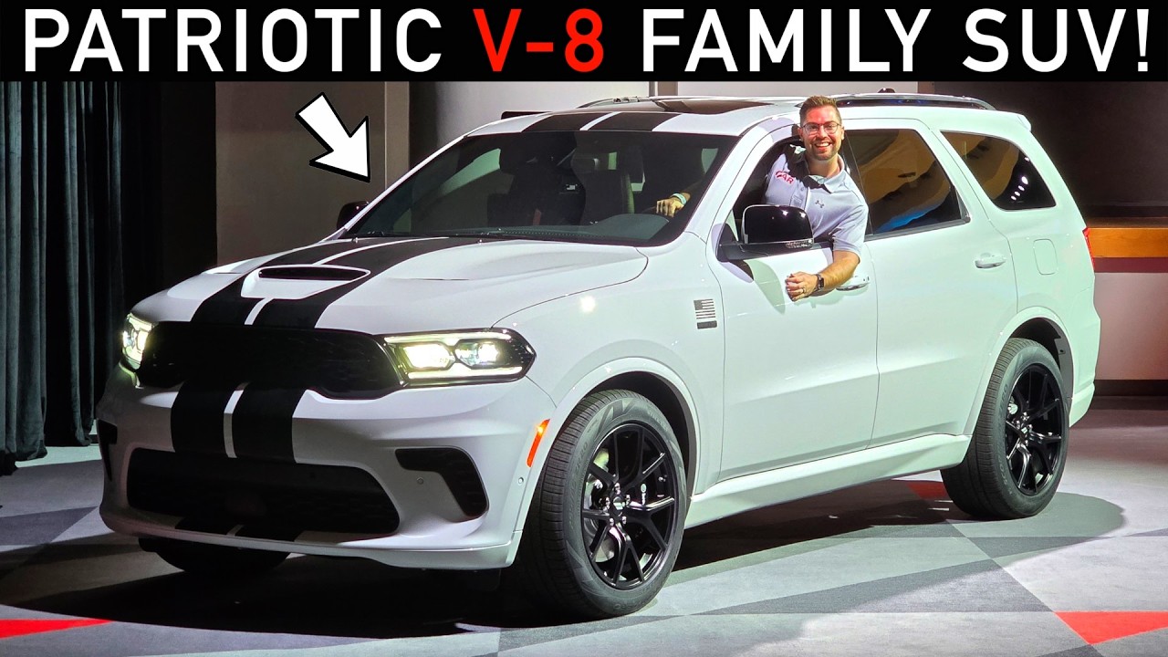 2026 Dodge Durango America 250 Edition -- The Freedom to Go FAST! (With the Whole Fam!)