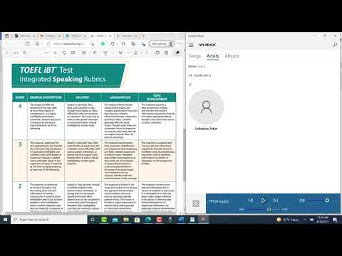 Michael, how many words should I speak per minute during the TOEFL exam?