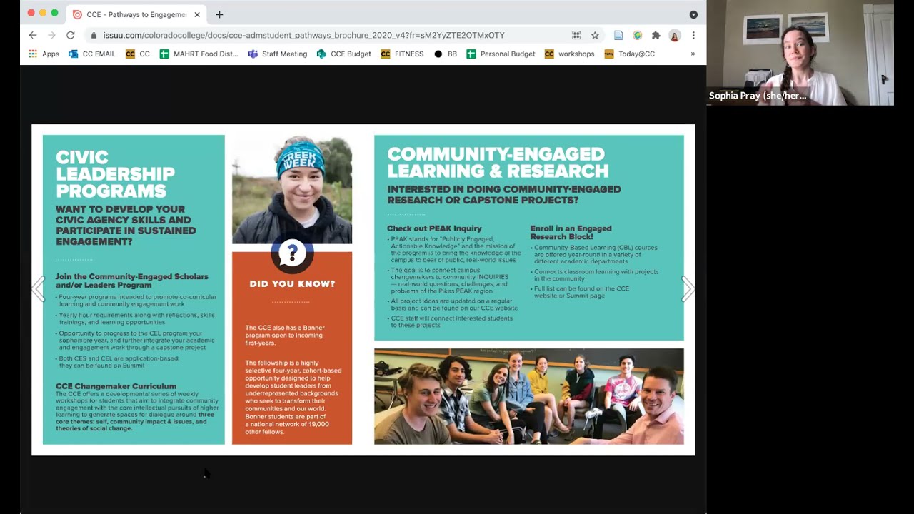 Getting Involved in the Local Community - CCE Admission Video