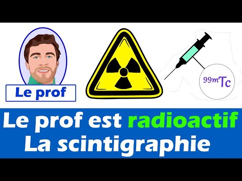 Le prof est radioactif ☢️! La scintigraphie. Médecine nucléaire.