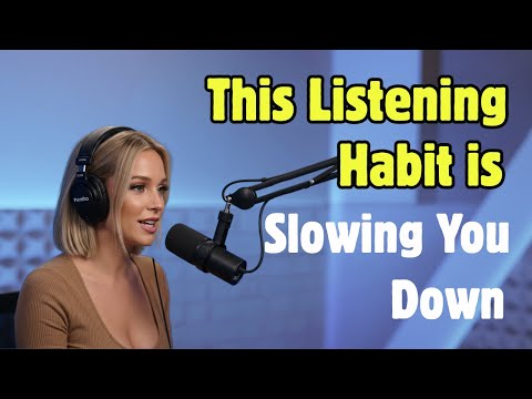 English Podcast | Why Listening Habits Are Slowing Your English Progress | English with Pods |