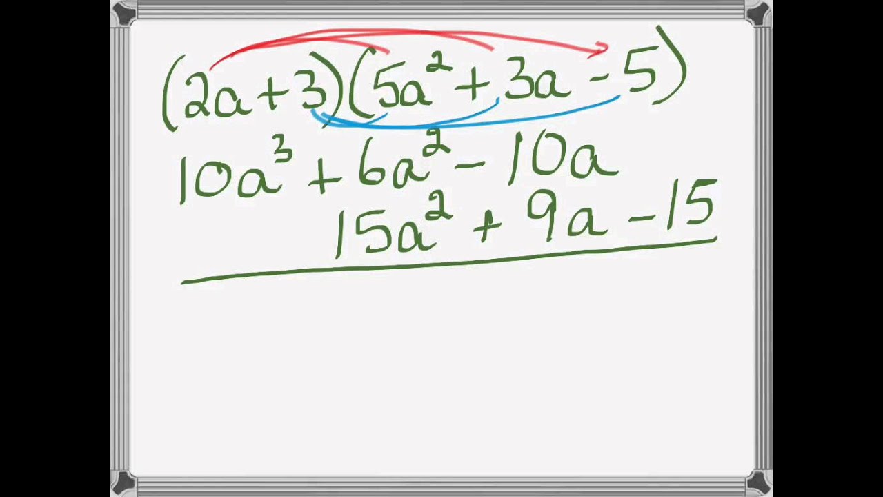 Multiplying Binomials and Polynomials