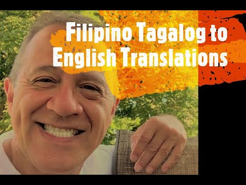 Filipino Tagalog to English Translations | L1