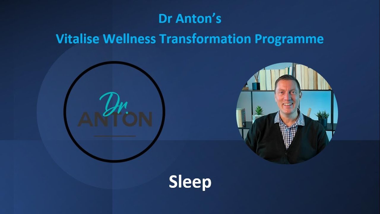 Dr Anton discusses why disordered sleep is so dangerous