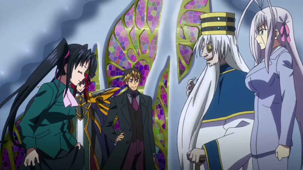 Dragón ball dxd Serafall se presenta