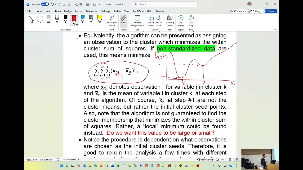 Applied Multivariate Statistical Analysis (2025) - Class #19, cluster analysis