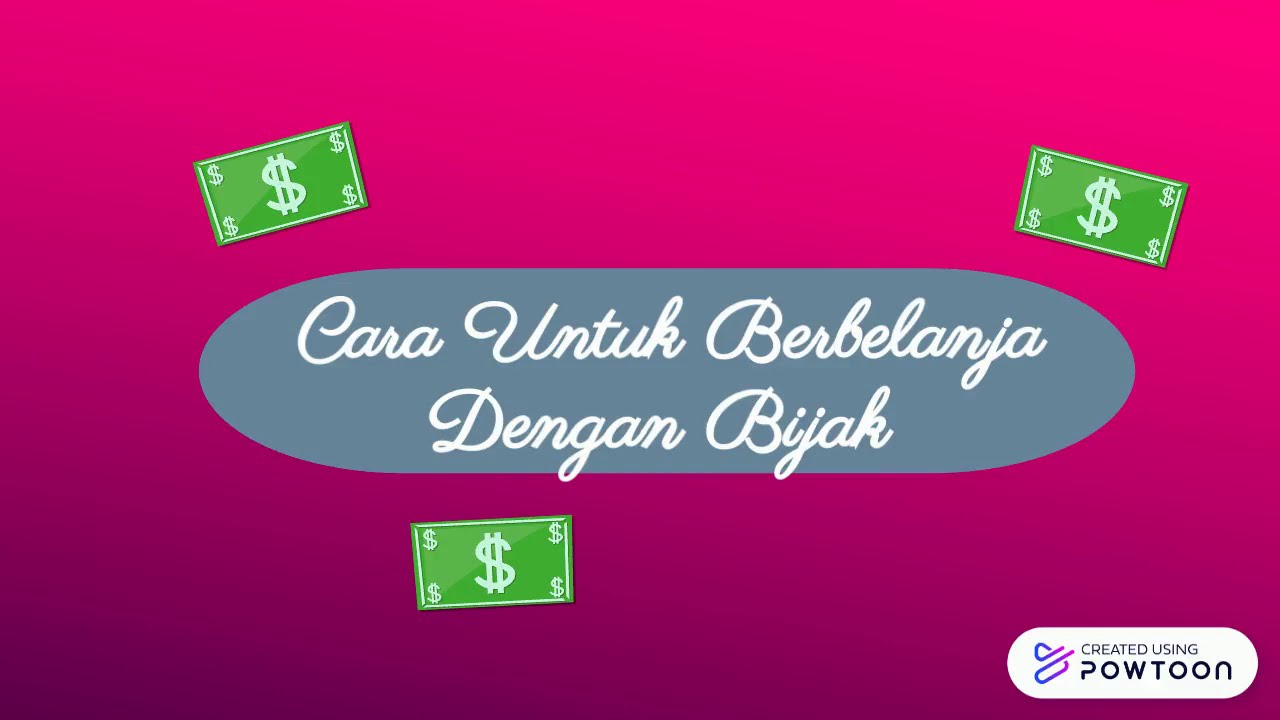 Cara Berbelanja Dengan Bijak