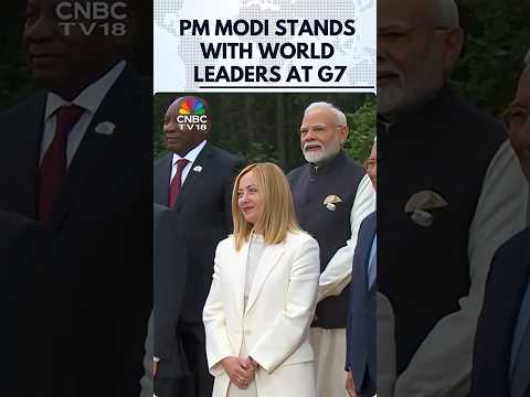 PM Modi Stands Alongside World Leaders At 2025 G7 Summit | 51st G7 Summit At Canada | N18G