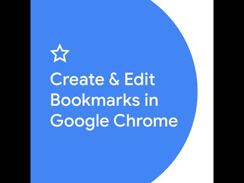 Create and Edit Bookmarks in Google Chrome