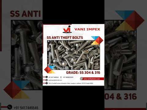 Stainless Steel Fasteners - SS Fasteners Latest Price, Manufacturers ...