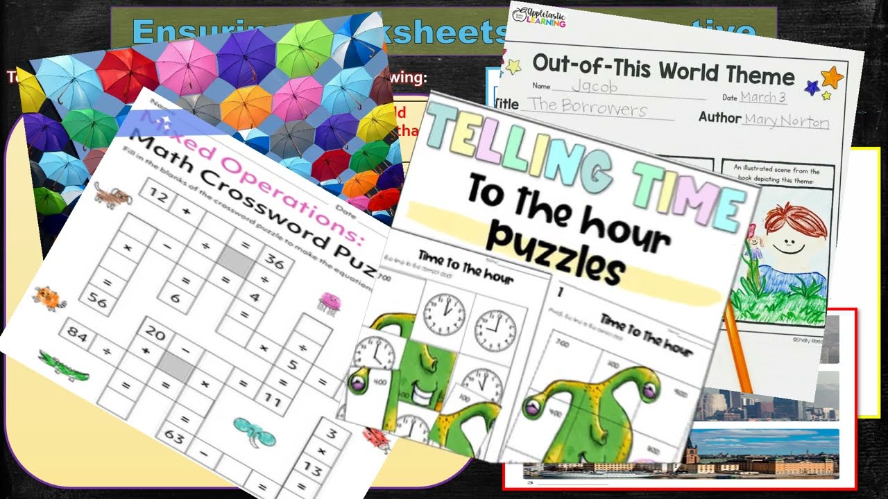 You Won't Believe How EASY It Is to Boost Student Productivity with Effective Worksheets