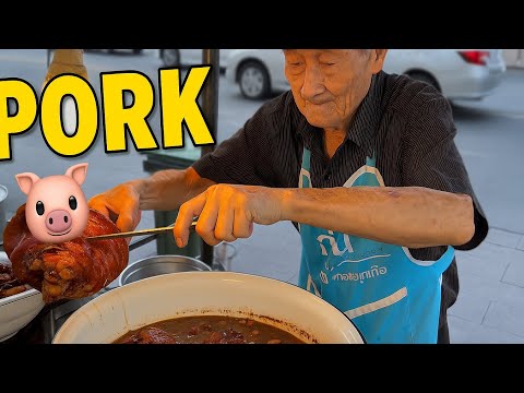 90 ปี ยังขายอยู่! ข้าวขาหมูสุ Bangkok — Legendary Pork Rice Stall! 🐷🔥